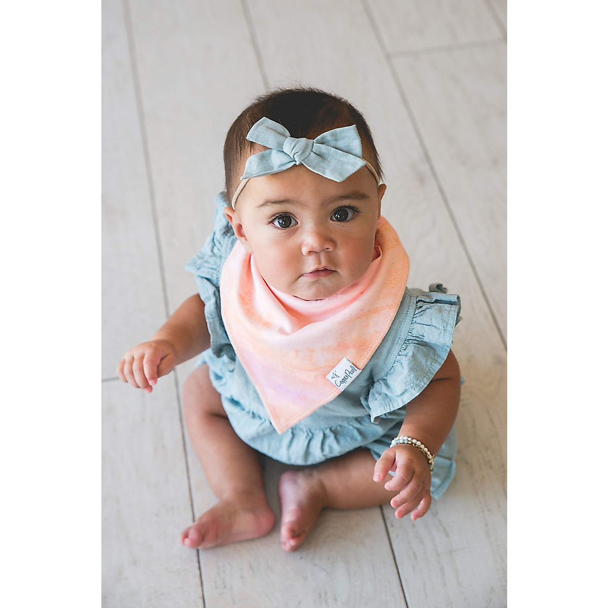 Copper Pearl Baby Bandana Drool Bibs for Drooling and Teething 4 Pack Gift Set “Autumn, Soft Set of Cloth Bandana Bibs for Any Baby Girl or Boy, Cute Registry Ideas for Baby Shower Gifts