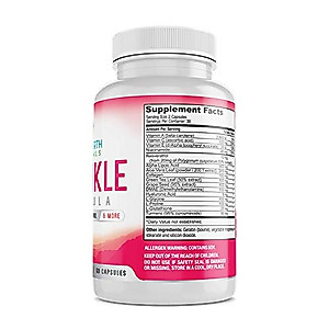 Wrinkle Formula Advanced Anti-Aging, Beauty Supplement, with Collagen, Antioxidants, Glutathion, Resveratrol, and More