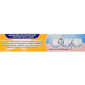 ARM & HAMMER Advance White Toothpaste, Clean Mint, Extreme Whitening 4.3 oz ( Pack of 6)