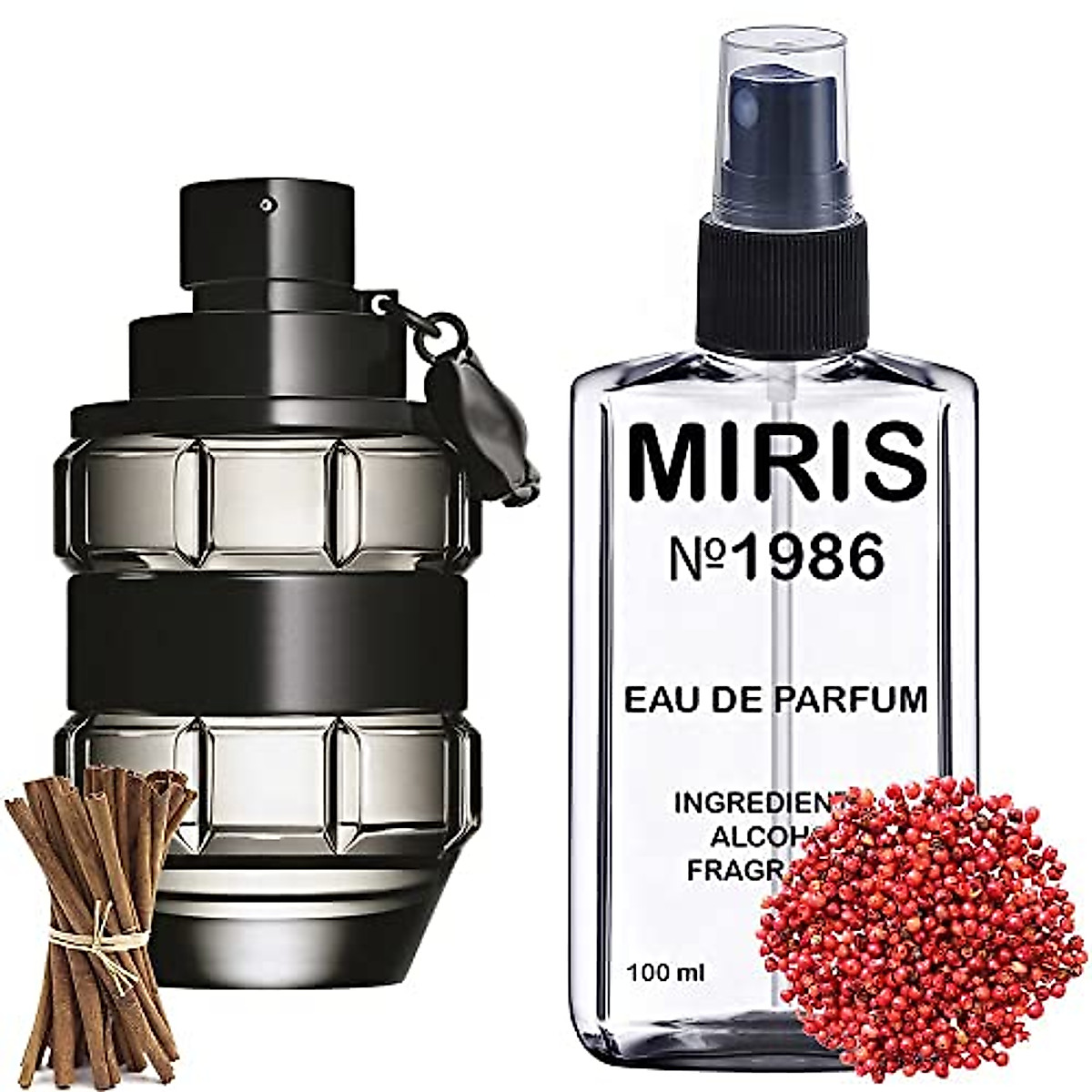 MIRIS No.1986 | Impression of Spicebomb | Men Eau de Parfum | 3.4 Fl Oz / 100 ml