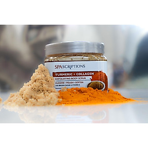 Spascriptions Body Scrubs 21 Oz (21 oz, Turmeric)