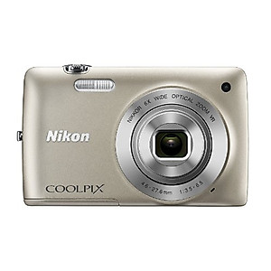 Nikon COOLPIX S4300 16 MP Digital Camera with 6x Zoom NIKKOR Glass Lens and 3-inch Touchscreen LCD (Silver)