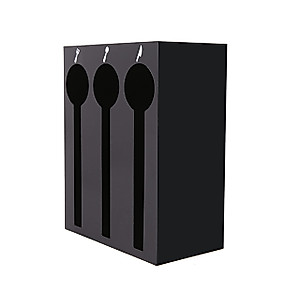 PJHOME Plastic Utensil Holder Dispenser Silverware Organizer Cutlery Holder Caddy Suitable for Restaurant, Picnic, Party, Office, Cafe