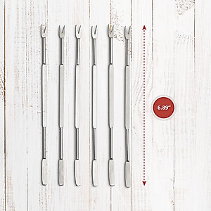 Maine Man Seafood Picks, Stainless Steel, Set of 6