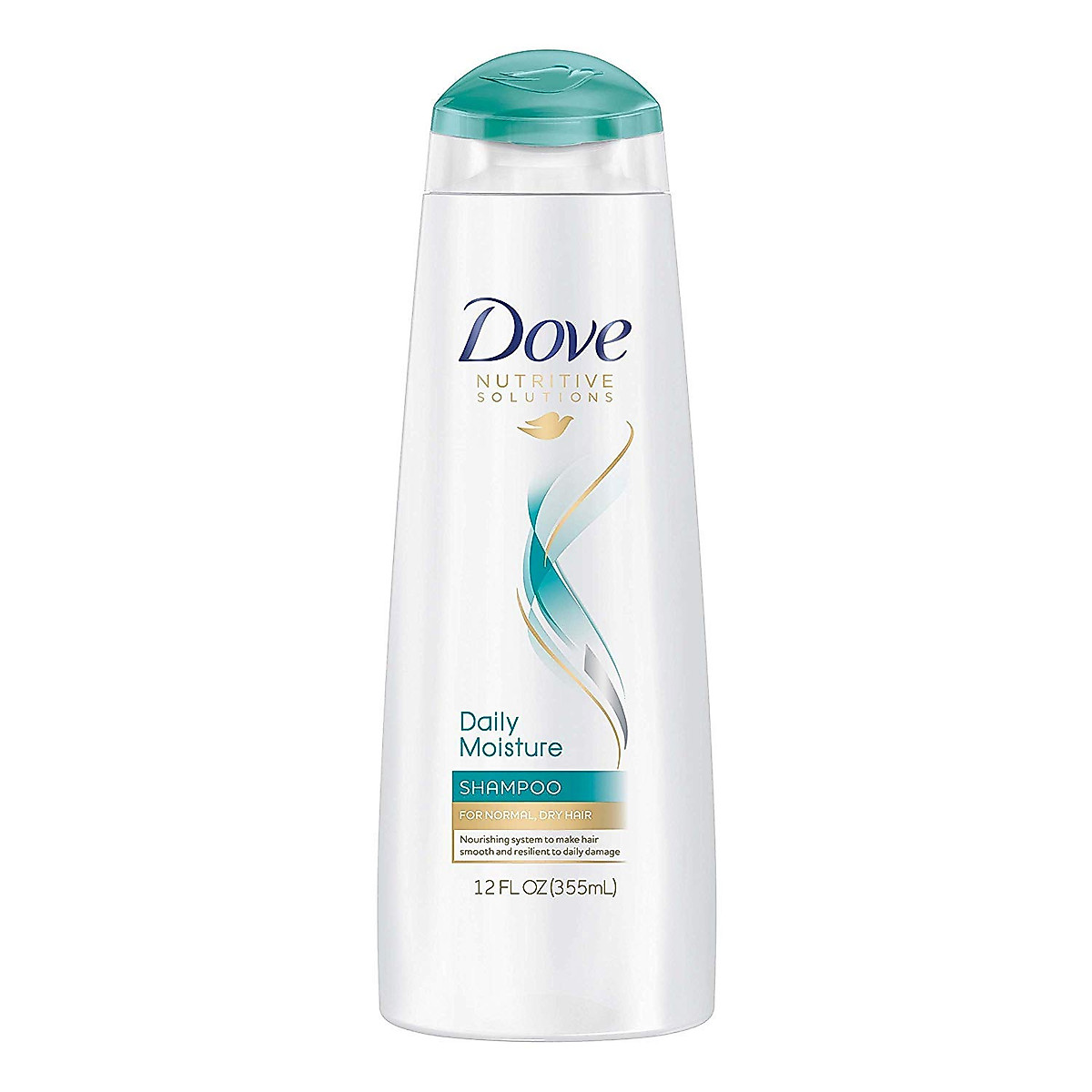 Dove Shampoo 12 Ounce Daily Moisture Nutritive Solutions (354ml) (3 Pack)