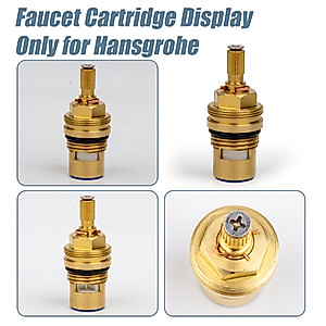 Cold Faucet Cartridge for hansgrohe cold Widespread Kitchen Faucet Parts 1-inch Replacement Part in 94008000(BLUE)