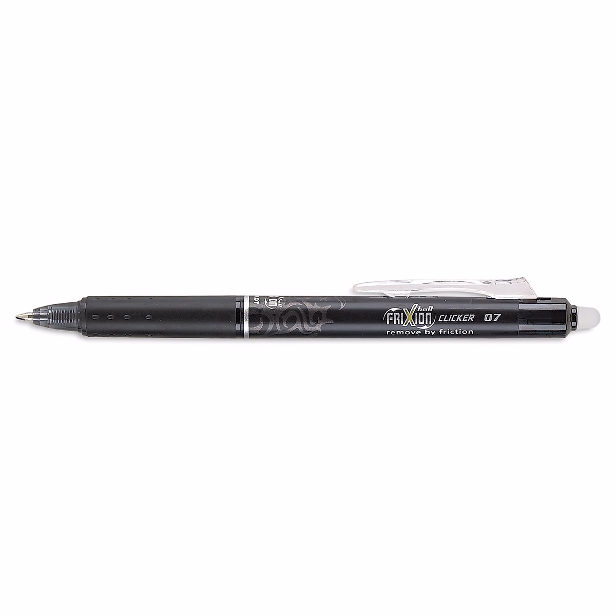 Pilot 31450 FriXion Clicker Erasable Gel Ink Retractable Pen, Black Ink, .7mm, Dozen