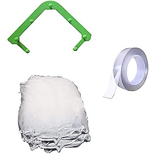 Kitchen sink strainer, Triangle Filter, Sink Strainer Bag sink net, Sink Fine Net Mesh Bag, Hanging Net Drain Basket Leftovers Soup Sink Garbage Storage Rack Holder(1 Holder + 100 PCS filters)