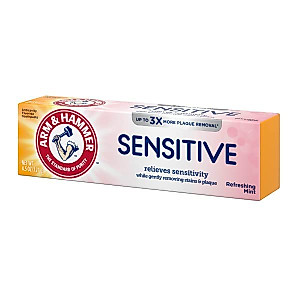 ARM & HAMMER Sensitive Teeth & Gums Toothpaste 4.5 oz (Pack of 2)