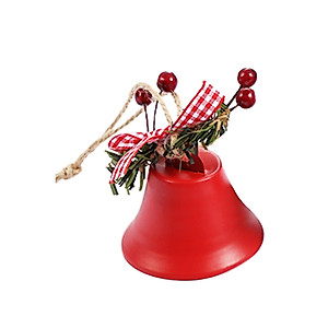 QAZIUY Christmas Ornaments 2023 Ornaments for Crafts Personalized Bell Ornament Jingle Bell Christmas Ornament Tree Ornament Red Decorative Pendants Dolls Jingle Christmas Tree Christmas Hanging Bell