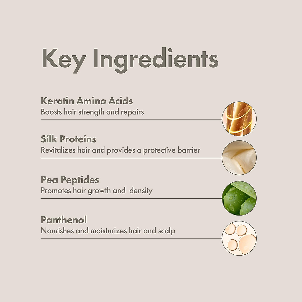 ENJOY Sulfate-Free Luxury Shampoo (33.8 OZ) Strengthening, Volumizing Shampoo for All Hair Types