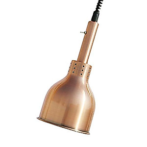 Commercial Heat Lamp Food Warmer, Buffet Heating Light for Keep Food Warm Food Heating Lamp with 250W Infrared Bulb Restaurants Kitchen Equipment Hanging Chandelier Telescopic