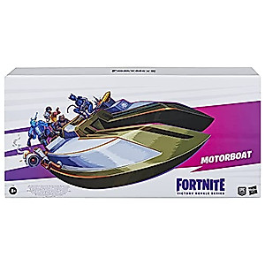 FORTNITE Hasbro Victory Royale Series Motorboat Deluxe Collectible Vehicle with Accessories, 19.6-inch