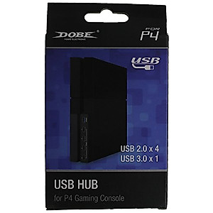 Dobe 2 to 5 USB HUB for PS4 System