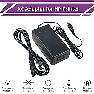 32V 1560mA AC Adapter for HP Photosmart B210 C7250 C7280 C310 OfficeJet 7400A 6500 7612 J4550 4500 Printer All-in-One 4500 J4540 C6180 6000 4500 Wireless Printer Charger Cord