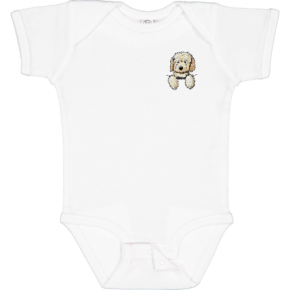 inktastic Pocket Goldendoodle Baby Bodysuit 6 Months 0020 White - KiniArt 39fb