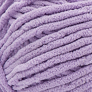 Bernat BABY BLANKET BB Baby Lilac Yarn - 1 Pack of 10.5oz/300g - Polyester - #6 Super Bulky - 220 Yards - Knitting/Crochet