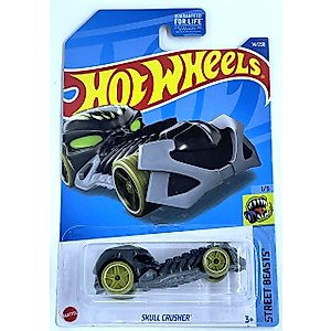 Hot Wheels 2022 - Skull Crusher - #14/250 [Gray] - Street Beasts 1/5