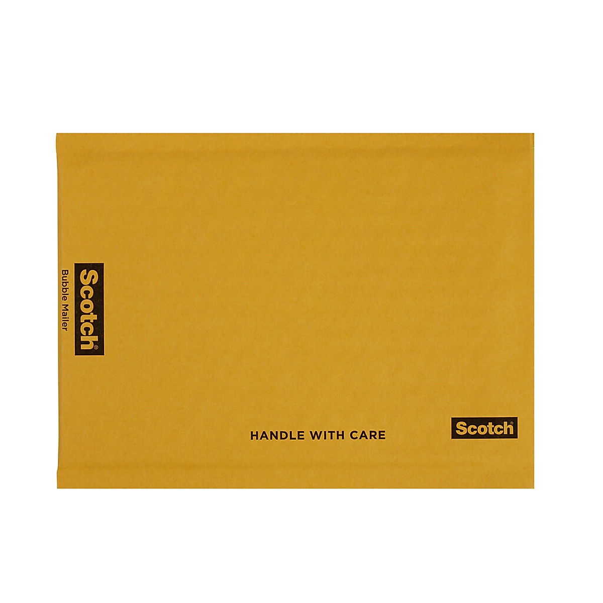 Scotch Bubble Mailer, 6 in x 9 in, Size #0, Kraft, 10/Pack (7913) Brown