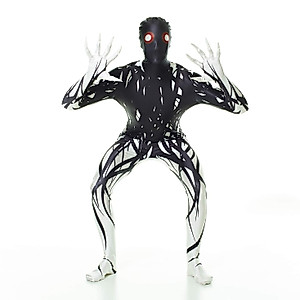 Morphsuits Mens Zalgo Bodysuit Costume, XX-Large