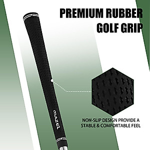 MAZEL WM-X1/2 Individual Men Golf Club Irons 1,2,3,4,5,6,7,8,9,Pitching Wedge,Approach Wedge,Sand Wedge with Graphite/Steel Shafts for Right Handed