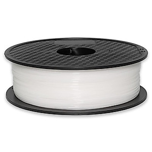 Prinko PP 1.75mm White 3D Printer Filament, 1kg/2.2lb, Dimensional Accuracy < +/- 0.05mm