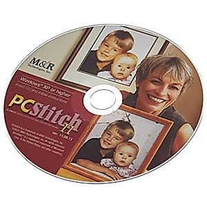 M & R Technologies Pc Pro Cross Stitch Software Version 11, Multicoloured, 19.3 x 13.71 x 3.55 cm