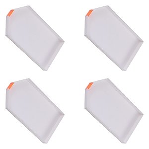 yeenelwboo Plastic Bead Sorting Tray, High-Capacity DIY Diamond Painting Storage Box,Diamond Painting Tool for Nail Art and Diamond Embroidery(6.30 * 3.54in)（4 Pcs）