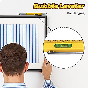 UMEINAC 5 Pack Multitool Pen Set, 7 in 1 Multitool Tech Tool Pen for Men, Construction Tools Gadget Stocking Stuffers Gifts for Dad Husband Father