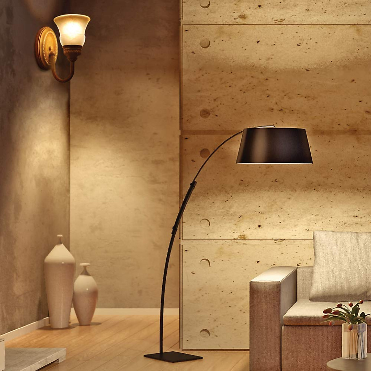 Feit Electric BP60G9/830/LED 60W EQ DM T4 LED Light Bulb