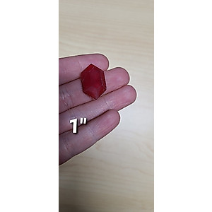 Gemstone Plastic Mold, Resin Mold, Soap Mold, polymer clay mold, gem mold, stone mold, nerd mold, jewelry mold, gamer mold, flexible mold (Mega)