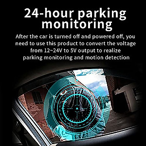 Car Dash Cam Hardwire Kit with Low Profile Micro3 Fuse Adapter Car Circuit Fuse Holder Compatible with SAMEUO U700 / U750 Car Video Recorder dash camera All Other Micro3 Fuse USB Port Device-11.5ft/3m