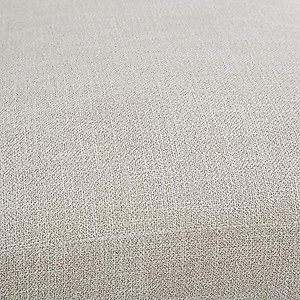 Madison Park Junn Dining Chairs - High Back, Soft Modern Luxe Accent Furniture, Sturdy Chrome Metal Legs Kitchen-Stool, All Cushion Deep Seating, 19"W x 26"D x 40"H, Natural