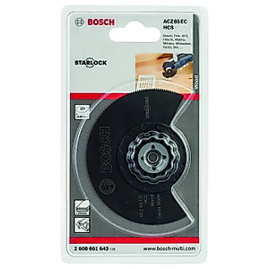 Bosch 2329814 Hcs Segment Saw Blade, Black