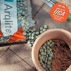 Arqlite Smart Gravel Eco Plant Drainage for Healthy Roots | for Pots, Houseplants, & Decor | Lightweight (1 Gal)