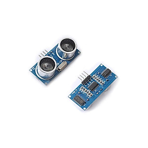 5pcs HC-SR04 Ultrasonic Sensor, Distance Sensor with Ultrasonic Transmitter and Receiver Module Compatible with Ar-duino UNO MEGA2560 Nano Robot XBee ZigBee