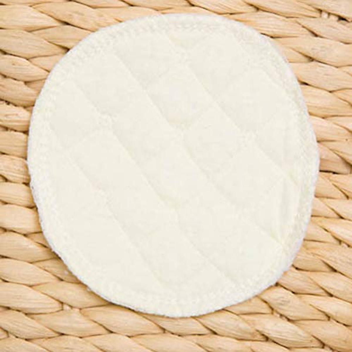 ARTIBETTER 6pcs Bamboo Nursing Pads Reusable Washable Breastfeeding Pads Breast Pad (Random Color)