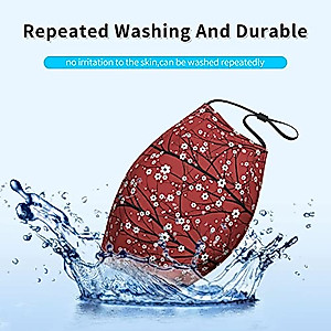 SARNFANS Spa Cloth Masks for Men Women,Basalt Stones Theraphy Relaxing,Reusable Face Mask Balaclava Washable Outdoor Nose Mouth Cover for Adults,Multicolor