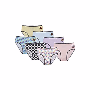 Intimo Girls' Big Five Nights at Freddy's Underwear 7 Pack, Multi, 12