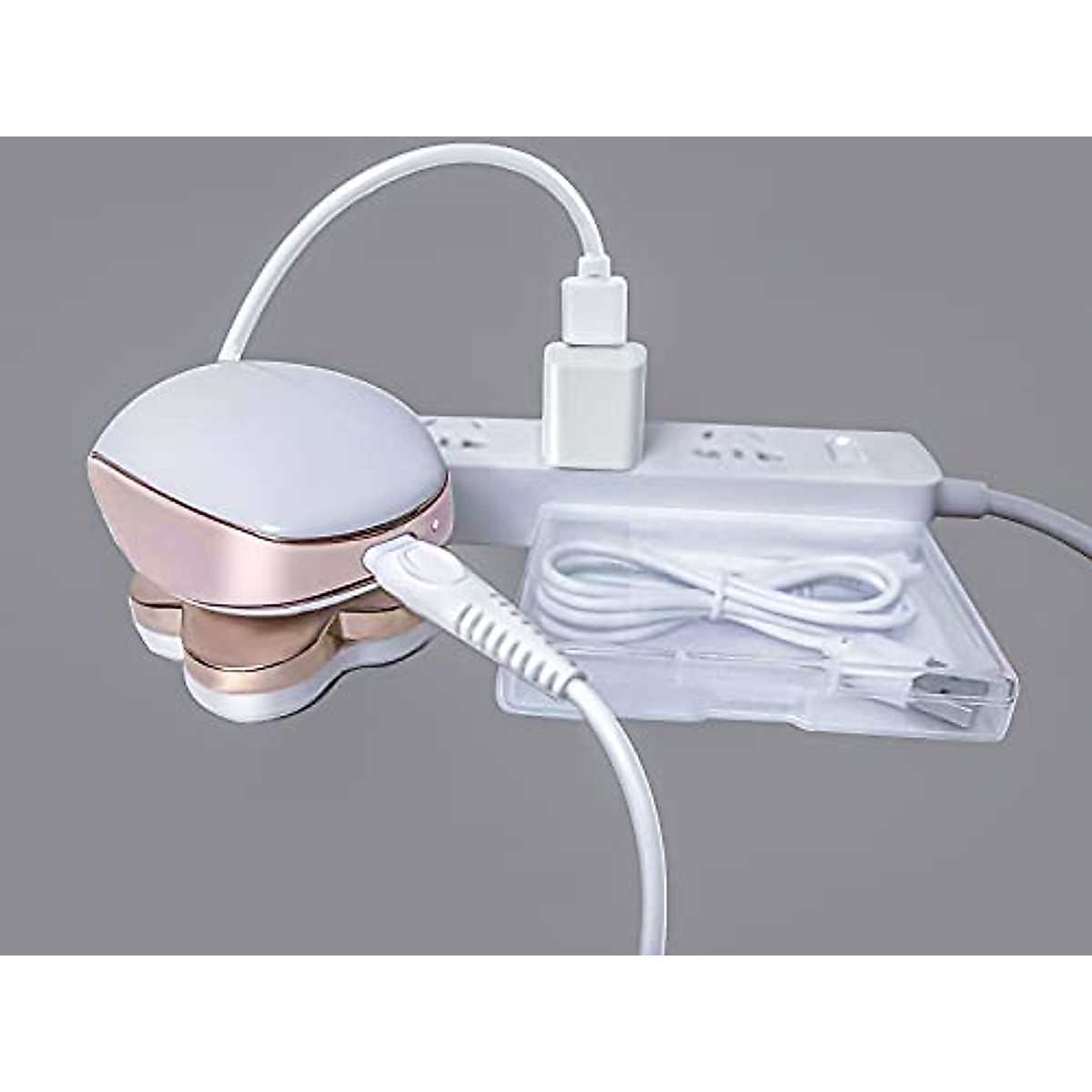 Legs Hair Remover Charger Cord for Flawless Legs Charger Cord Replacement - 5V Removal Charger Cable fit Finishing Touch Flawless Legs Shaver Charging Cord - Power Cord for Flawless Trimmer plug