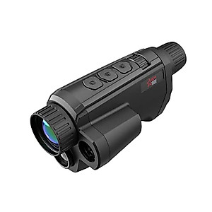 AGM Global Vision Fuzion LRF TM35-640 Thermal Monocular with Laser Rangefinder and Bi-Spectrum Image Fusion Hunting Monocular with Thermal Imaging Heat Vision Perfect for Hunting and Outdoor Adventure