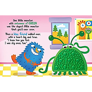 Kindness Monster - Silicone Touch and Feel Board Book - Sensory Board Book