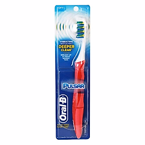 Oral-B Pulsar Toothbrush Compact Head Soft Bristle 1 Ct