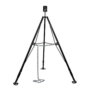 Camco Eaz-Lift 5th Wheel Stabilizer Tripod Leg Extension Set | Adds Up to 7-inches to The Support Height for Fifth Wheel Gooseneck/King Pin Stabilizer Tripod | (48857)
