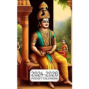 Pocket Calendar 2024-2026: Two-Year Monthly Planner for Purse , 36 Months from January 2024 to December 2026 | 15th century | King Ashokvardha | ... Indian dress | Children story book