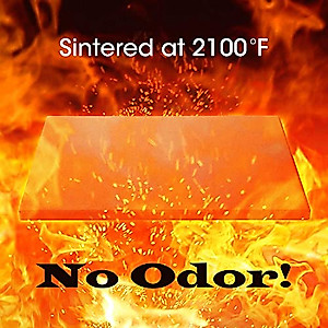 Unicook Large Pizza Stone 16 Inch, Heavy Duty Cordierite Pizza Grilling Stone, Bread Baking Stone, Thermal Shock Resistant Pizza Stone for Oven Grill, Baking Pizza, Bread, Cookie, Rectangular 16 x 14