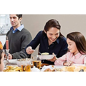 Serving Spoons x 3, Slotted Spoons x 3, X-Large 9.8 Inches Serving Spoon x 6, Stainless Steel Serving Spoons Set for Buffet Can Banquet Cooking Kitchen Basics