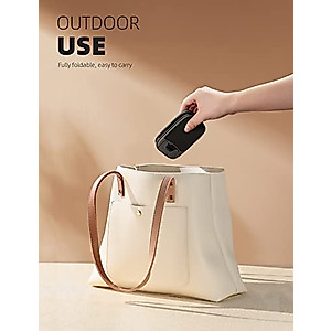 Lamicall Foldable Phone Stand for Desk - Height Adjustable Cell Phone Holder Portable Cellphone Cradle Desktop Dock Compatible with iPhone 13 Pro Max Mini, 12 11 XR X 8 7 6 Plus SE, 4-8'' Smartphone