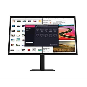 LG UltraFine 5K IPS LED Monitor for MacBook Pro, Black, 27" (Renewed)