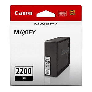 Canon PGI-2200 Pigment Black Ink Tank Compatible to IB4120, MB5420, MB5120, IB4020, MB5020, MB5320